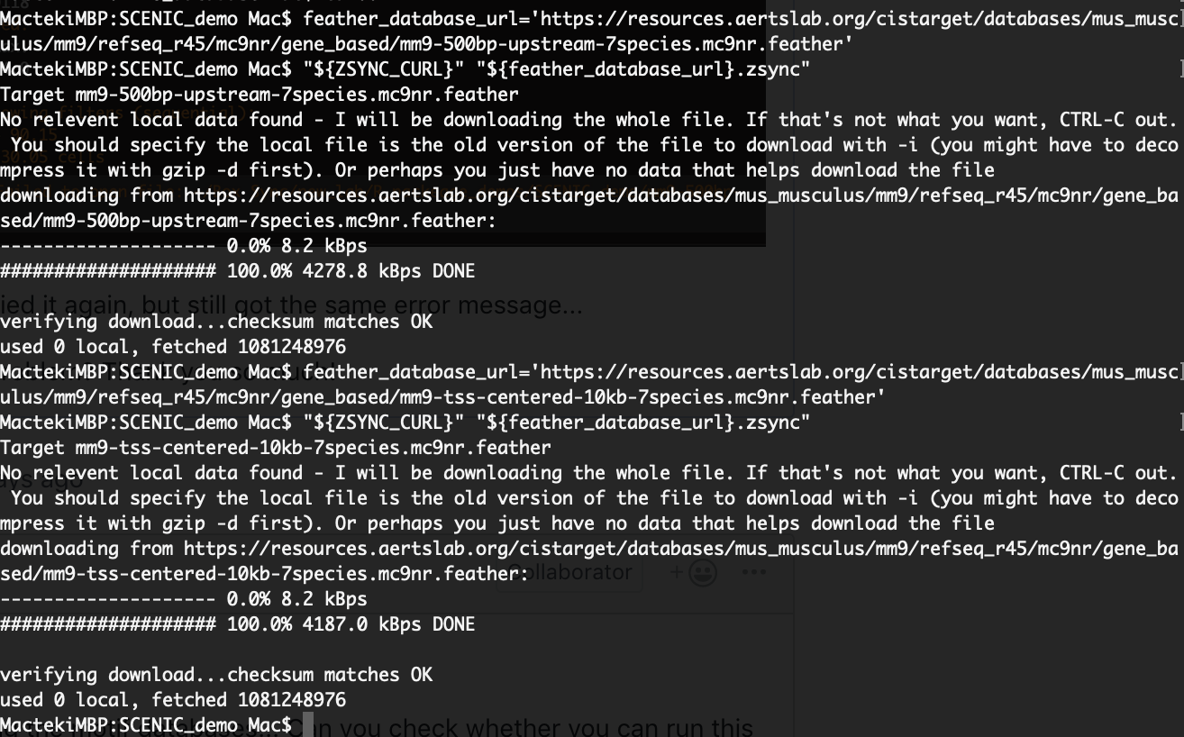 "Error in metadataFeather(path) : IO error: Failed to open file" in ...