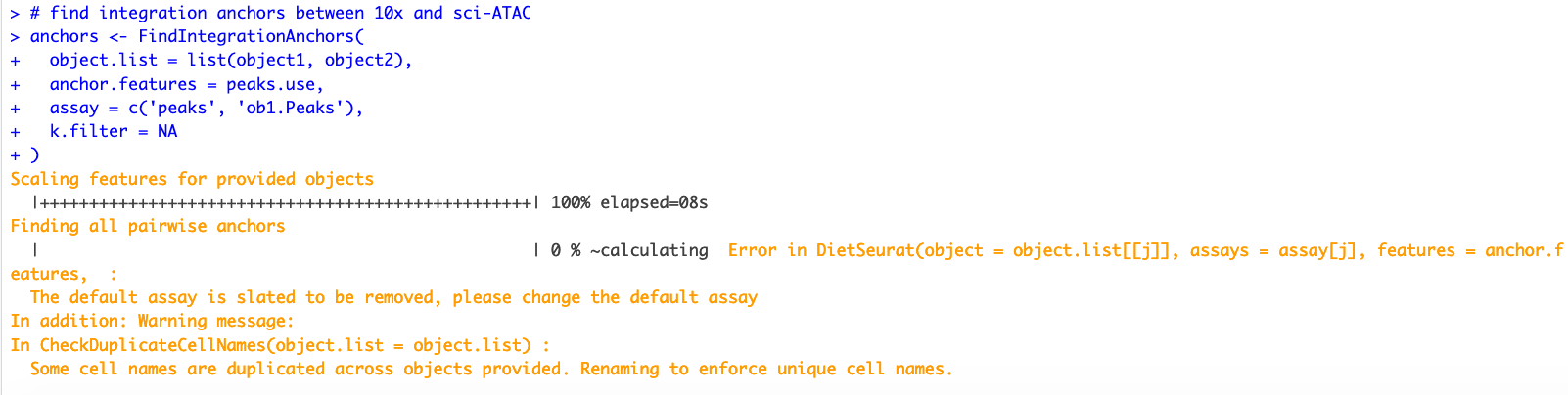 Error messages when using MergeWithRegions() and FindIntegrationAnchors() functions · Issue #181 ...