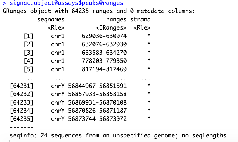 Error message when running SetAssayData() function · Issue #194 · stuart-lab/signac · GitHub