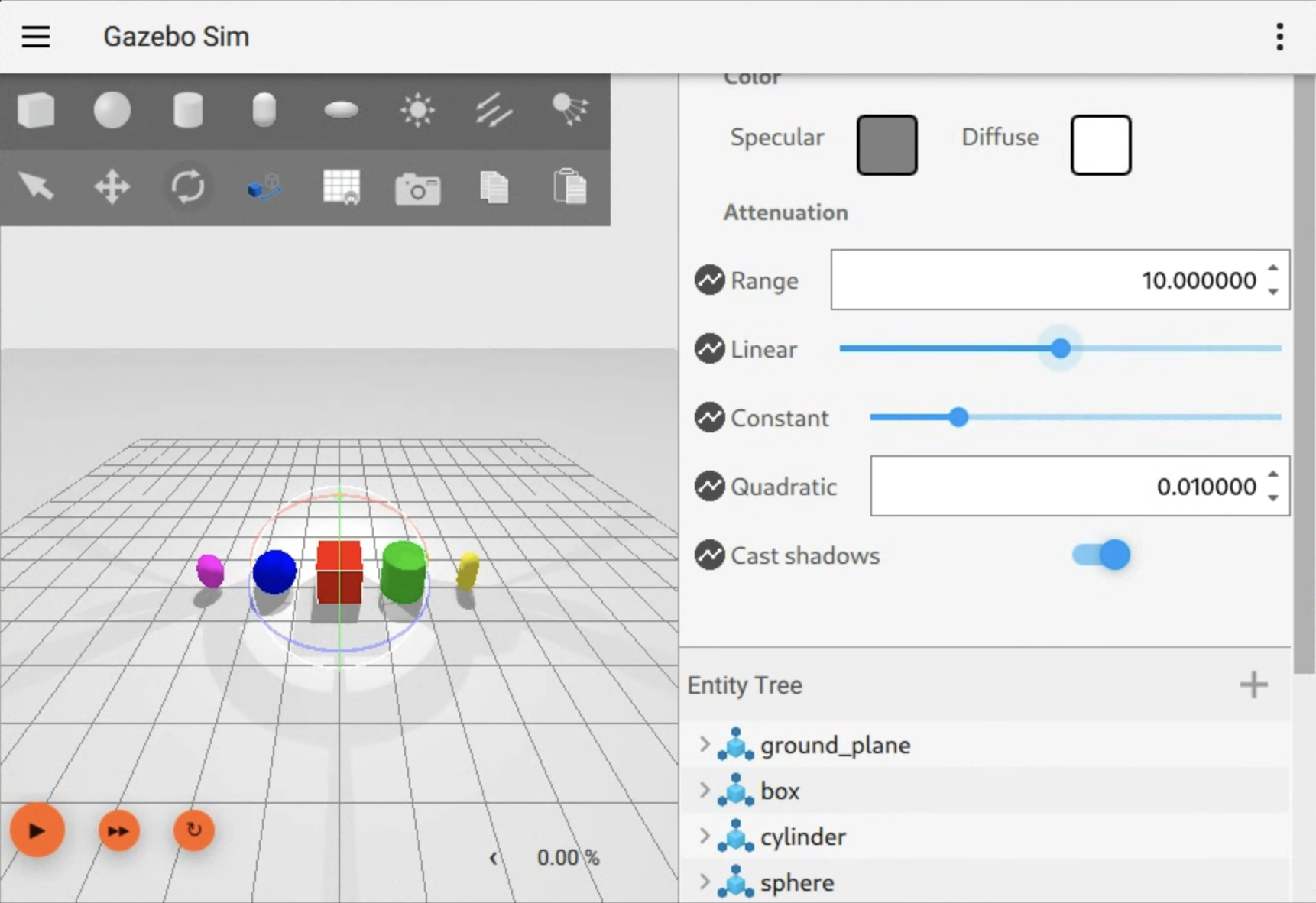 Point lights do not respect the material's cast shadows property (ogre2) · Issue #916 ...