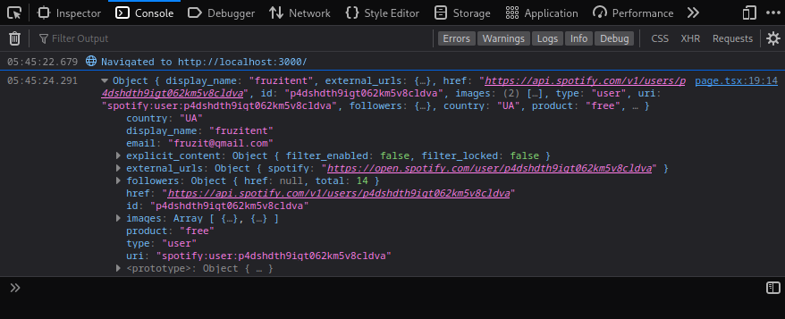 Can't get the full profile info? · Issue #58 · spotify/spotify-web-api ...