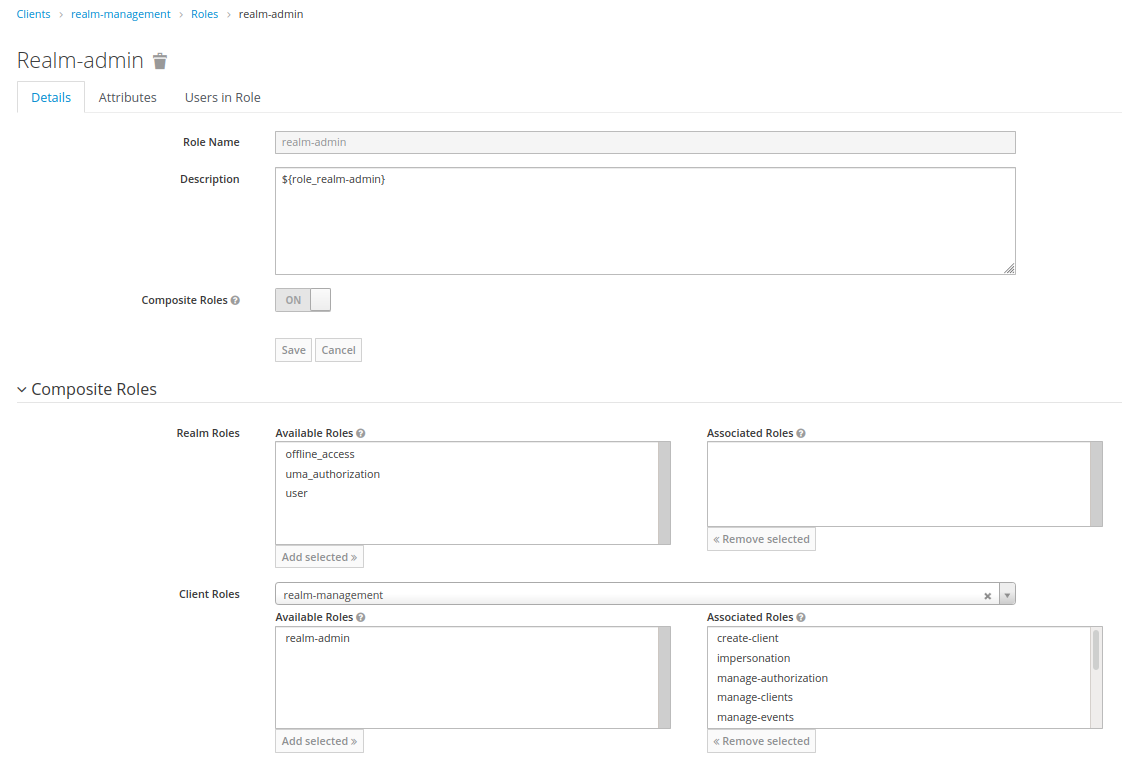 Move UI Permission configuration from Archive Configuration (LDAP) to Keycloak Client Roles for ...