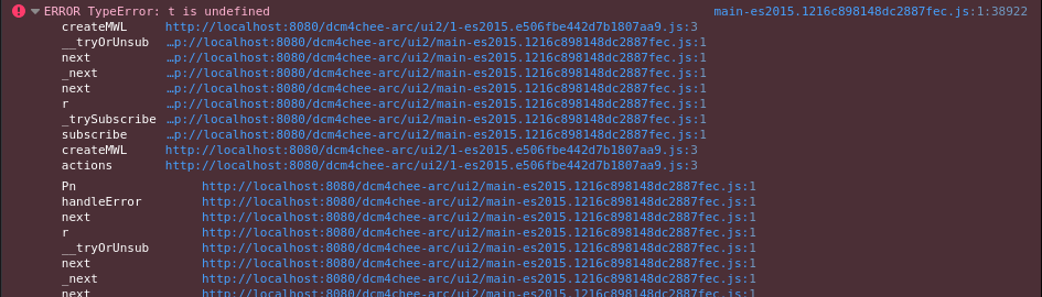 UI: Navigation/Patients/add MWL is broken in pro version · Issue #3974 · dcm4che/dcm4chee-arc ...