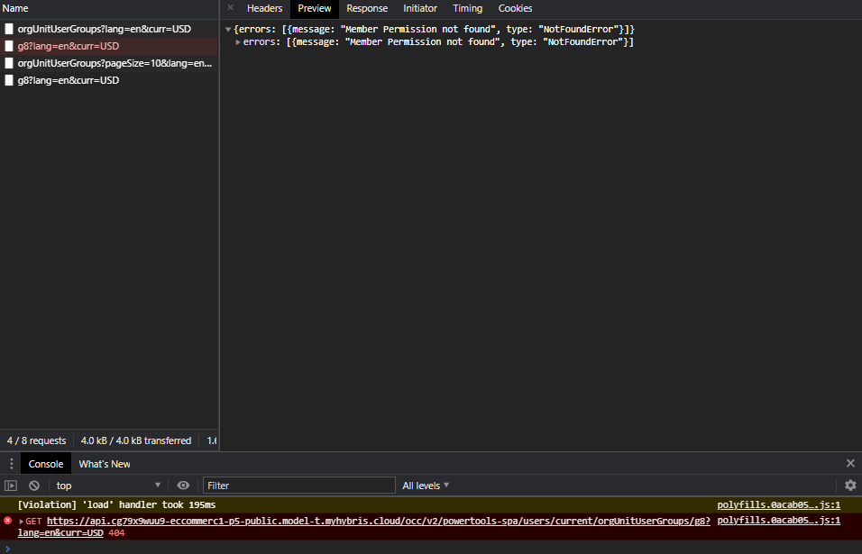 This Item Does Not Exist Message After Creating User Group · Issue