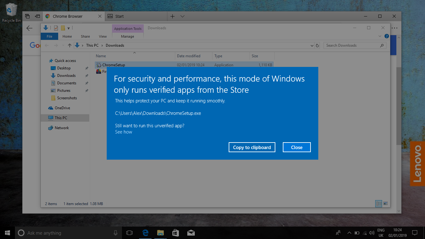 [Research] Win 10 in S mode - detection on mozilla.org · Issue #6367 · mozilla/bedrock · GitHub