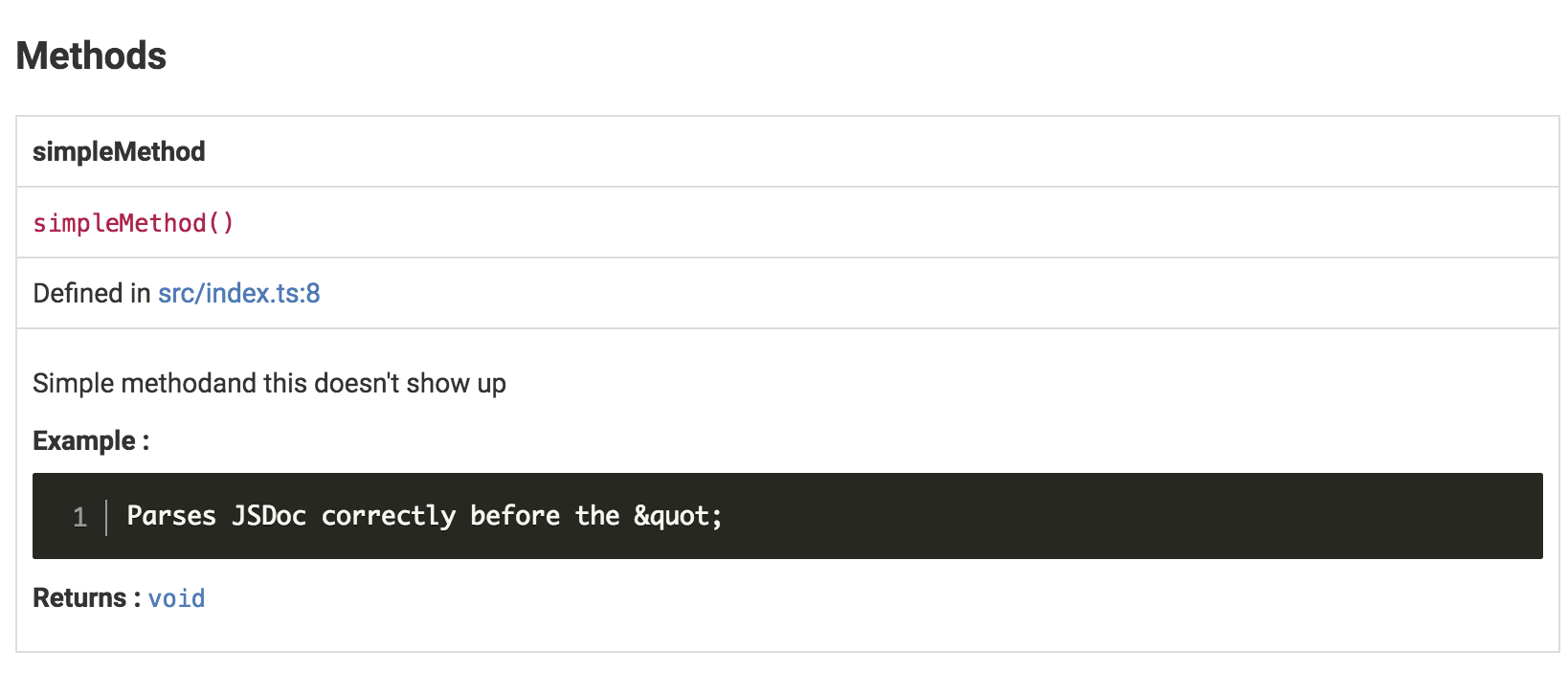 Bug Jsdoc Parser Unable To Parse · Issue 703 · Compodoccompodoc · Github