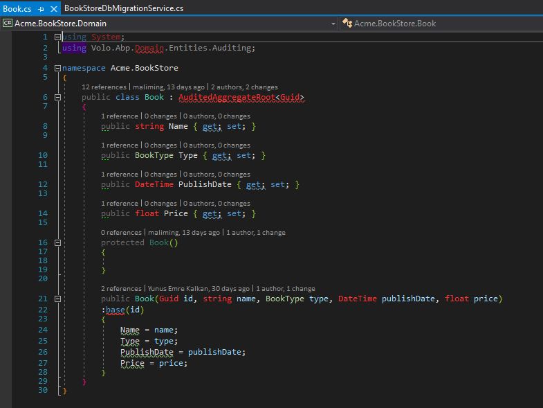 BookStore Sample- Need Guidance · Issue #2012 · abpframework/abp · GitHub