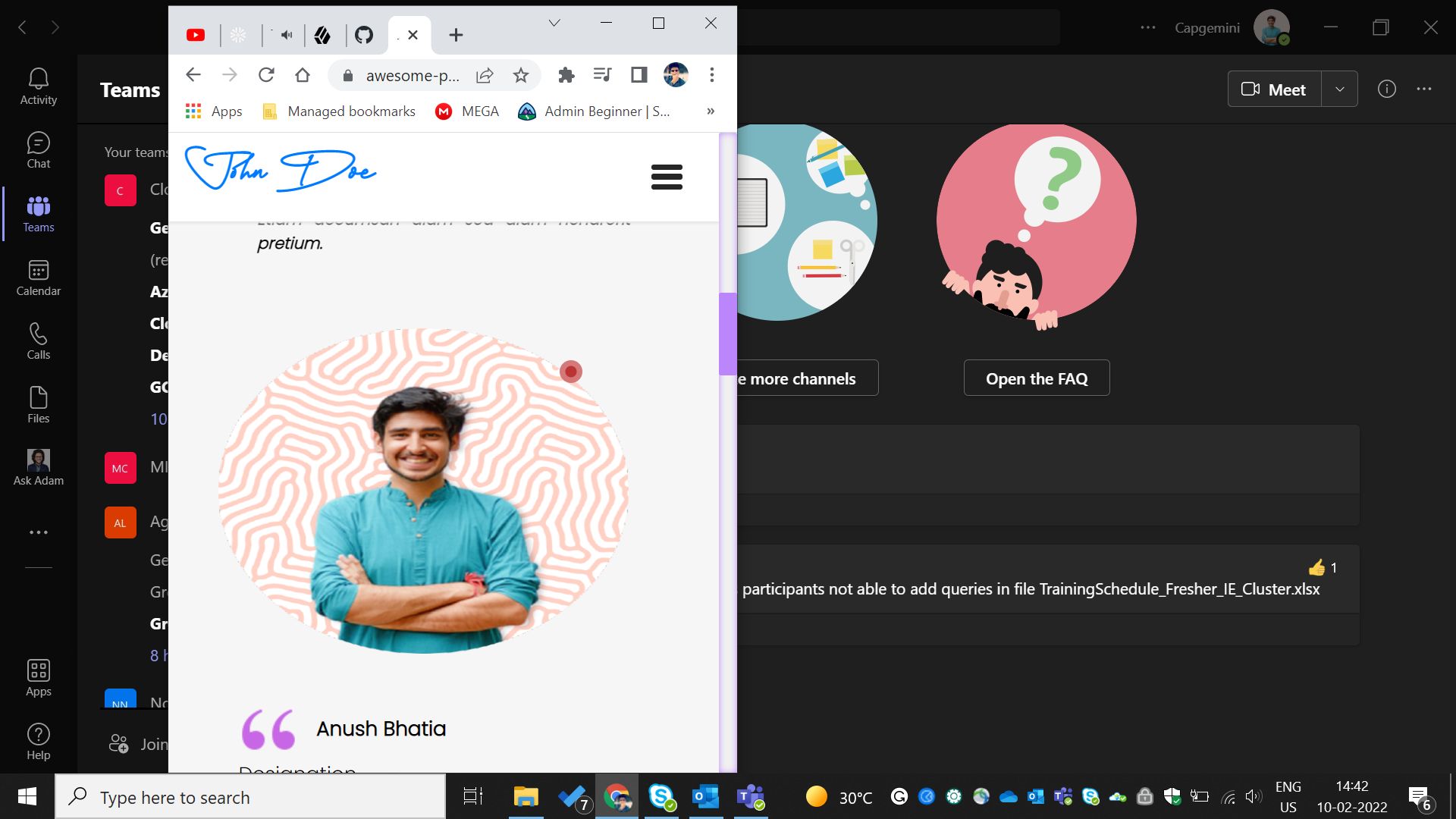 Reference Page Bug · Issue #1187 · smaranjitghose/awesome-portfolio ...