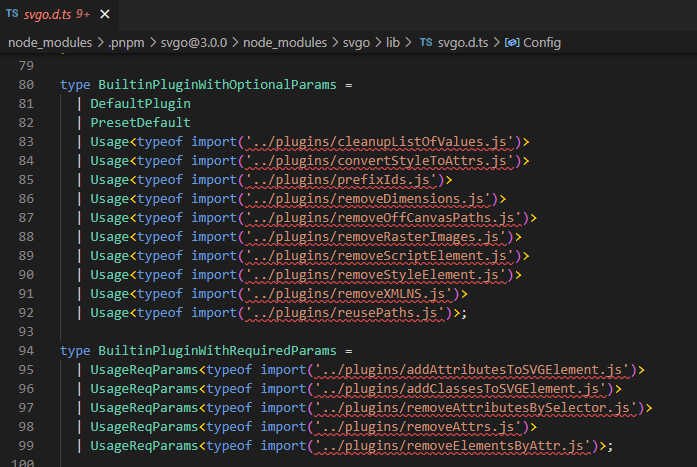 [v3 0 0] Could Not Find Declaration Files For Plugins · Issue 1700 · Svg Svgo · Github