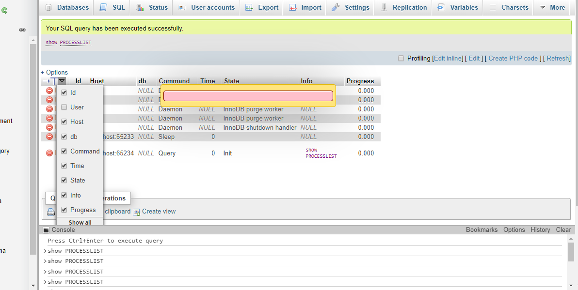 Empty error box · Issue #15658 · phpmyadmin/phpmyadmin · GitHub