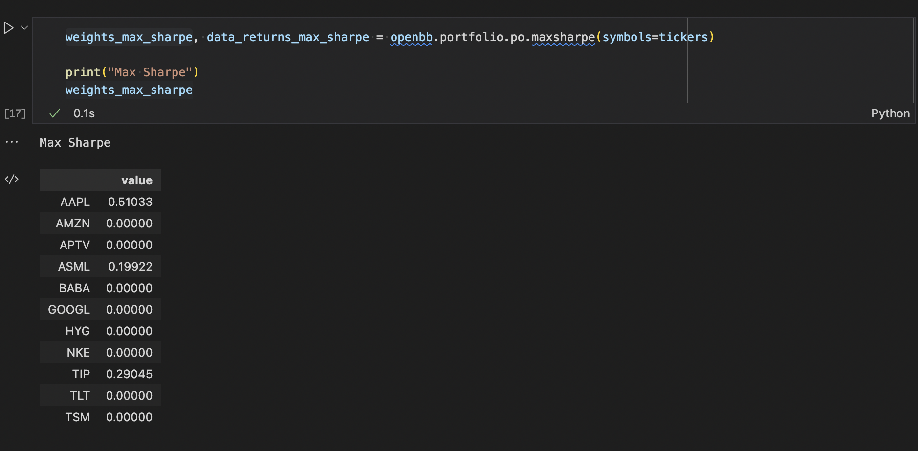 [IMPROVE] Portfolio Optimization SDK · Issue #3616 · OpenBB-finance/OpenBB · GitHub