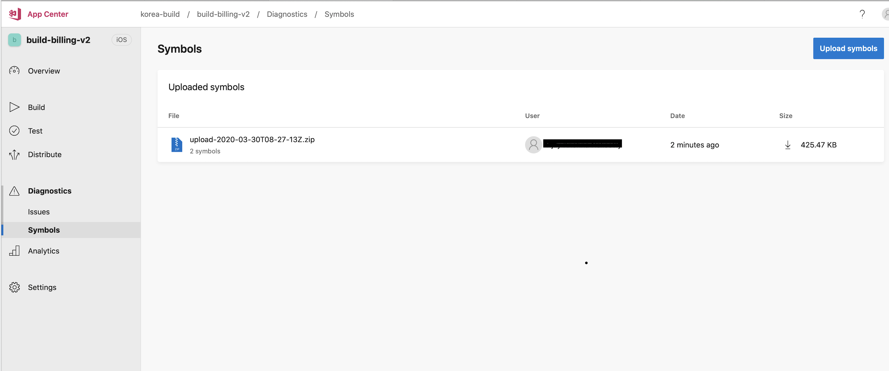 .dSYM via AppCenter · Issue #776 · MicrosoftDocs/appcenter-docs · GitHub