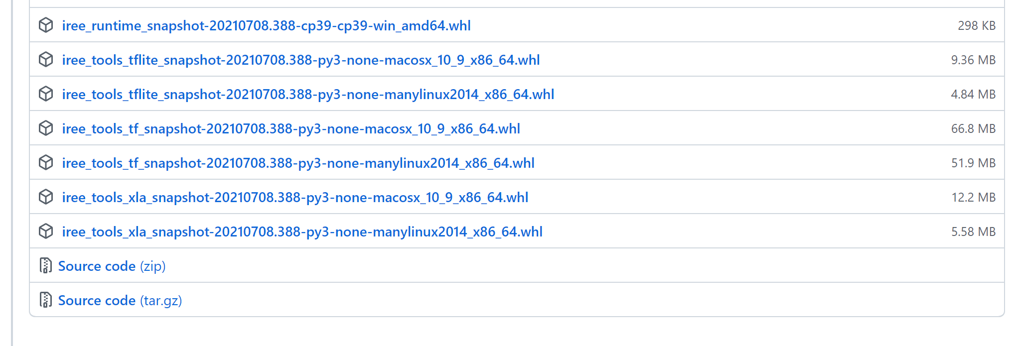 ```iree_tools*-win*.whl``` missing on Windows · Issue #6417 · iree-org/iree · GitHub