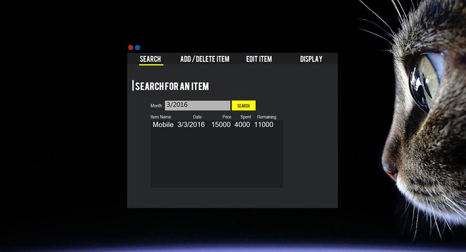 GitHub - abanoubamin/Months-Expenses: A program that stores for each month the expenses (class ...