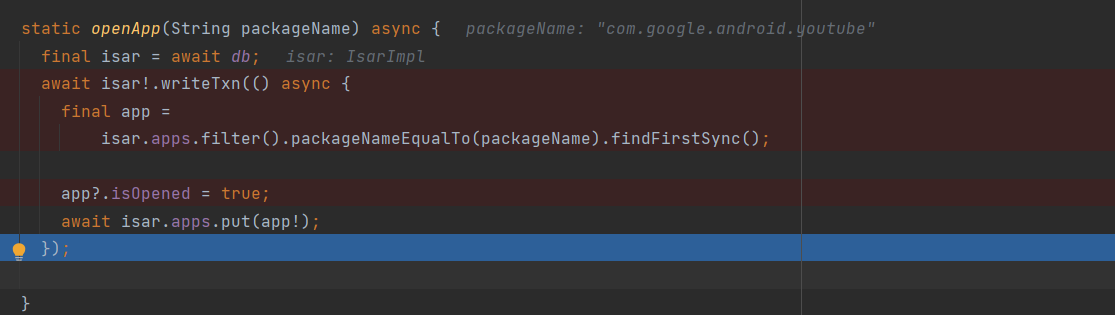 IsarError: Cannot perform this operation from within an active transaction · isar isar ...