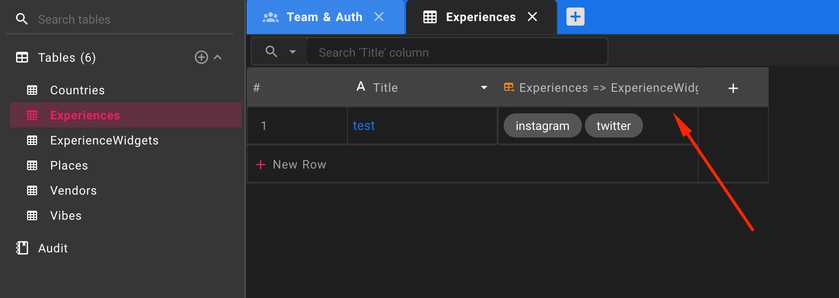 When connecting to existing DB, FK relationships work properly. But if I get `Recreate Metadata ...