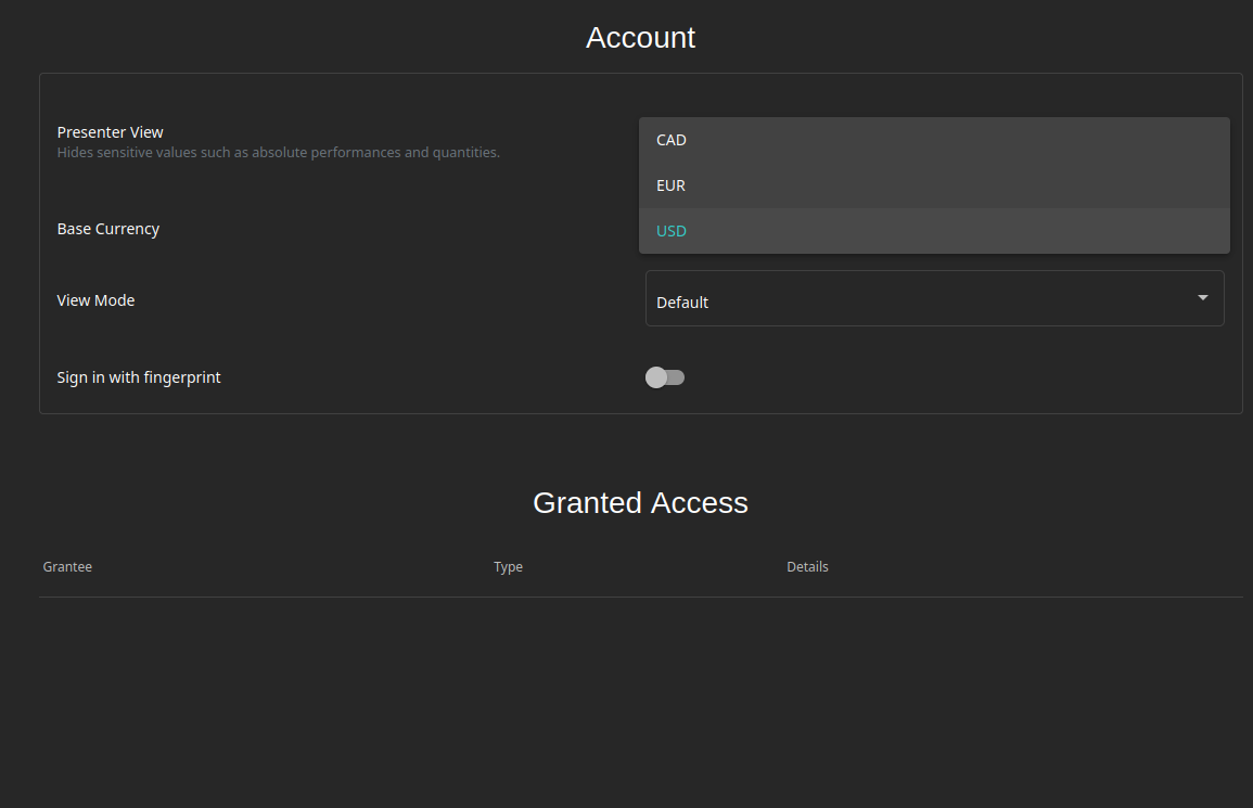 How to use a new currency? · Issue #444 · ghostfolio/ghostfolio · GitHub
