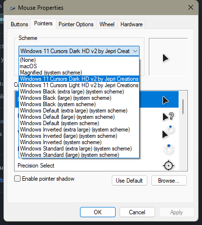 Hope to add a toggle for the cursor · Issue #662 · AutoDarkMode/Windows ...