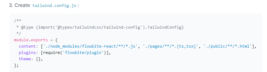 Create toggle for tailwind.config.js for app-directory projects in next.js install instructions ...