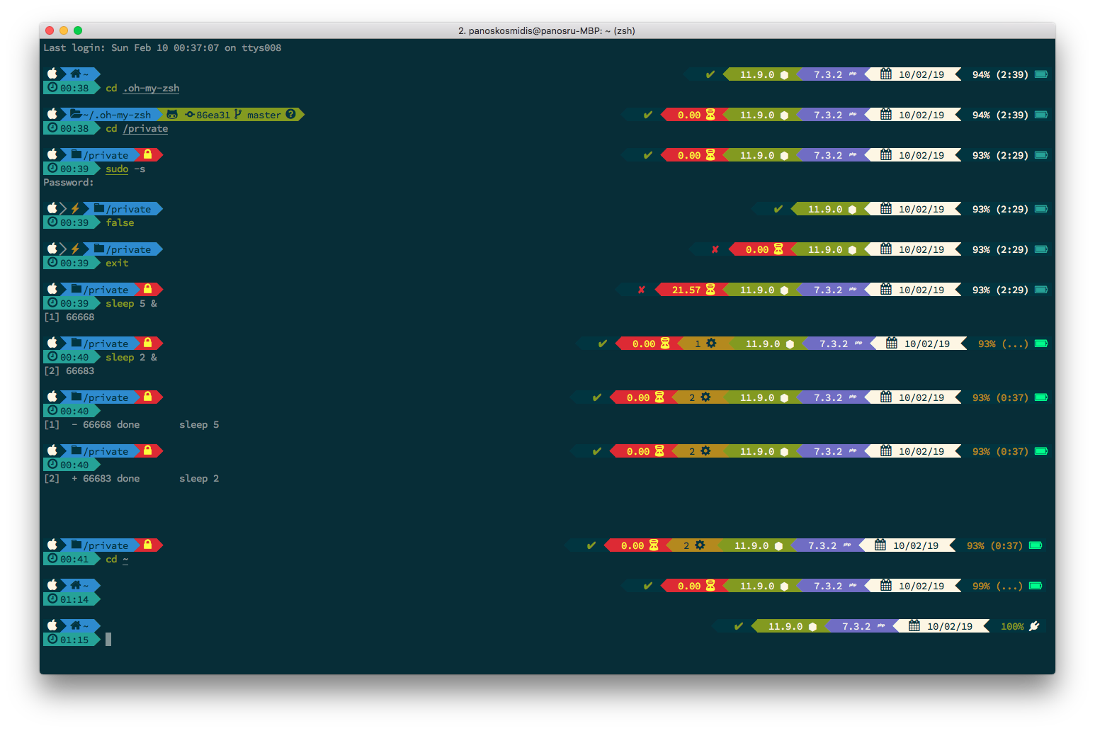 clock is not updating · Issue #1163 · Powerlevel9k/powerlevel9k · GitHub