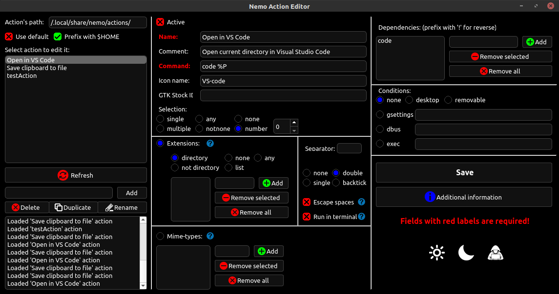 GitHub - Kamil4567/Nemo-Action-Editor: Editor for Nemo Actions