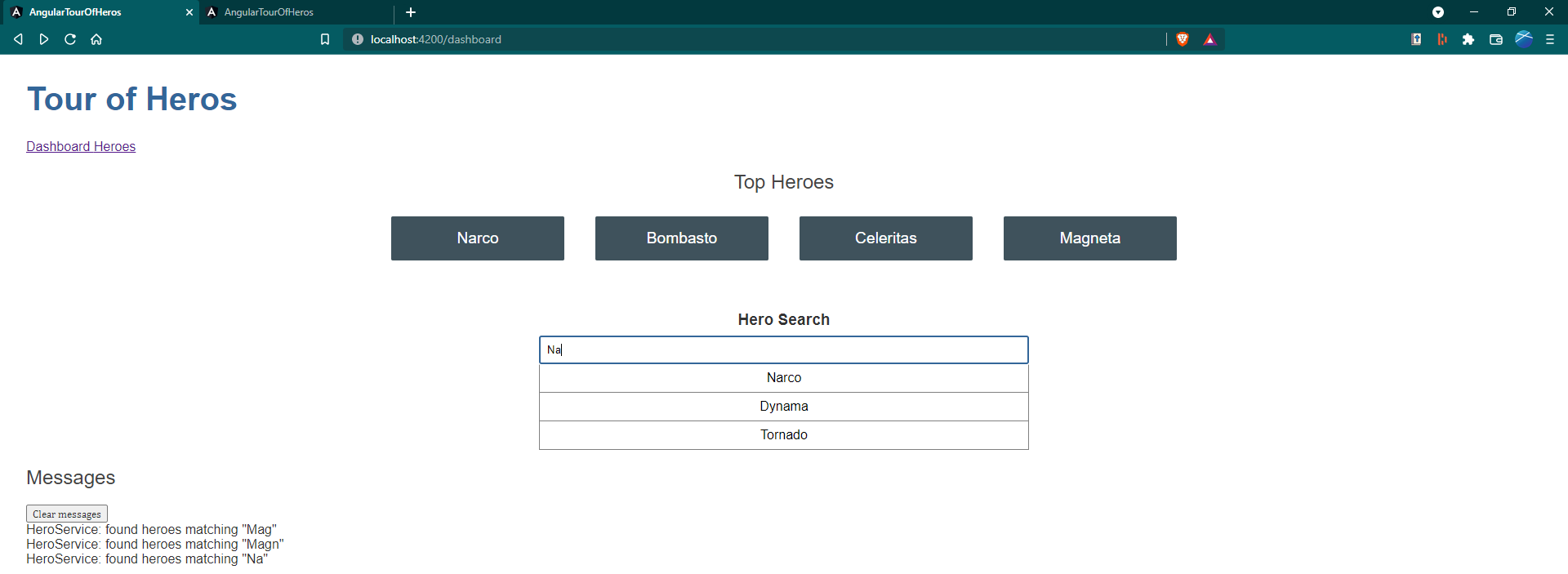 GitHub - mmiller2321/Angular-Tour-of-Heros: This Angular project goes through the Tour-of-Heroes ...