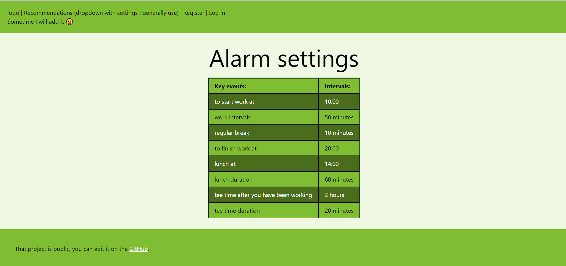 GitHub - Forseti93/demo: Click to see finished sites