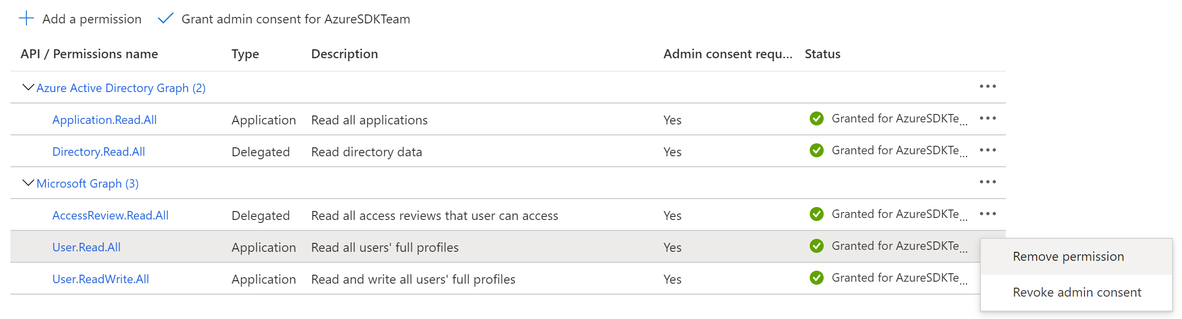 `az ad app permission admin-consent` results in a "Not Found" error · Issue #18603 · Azure/azure ...