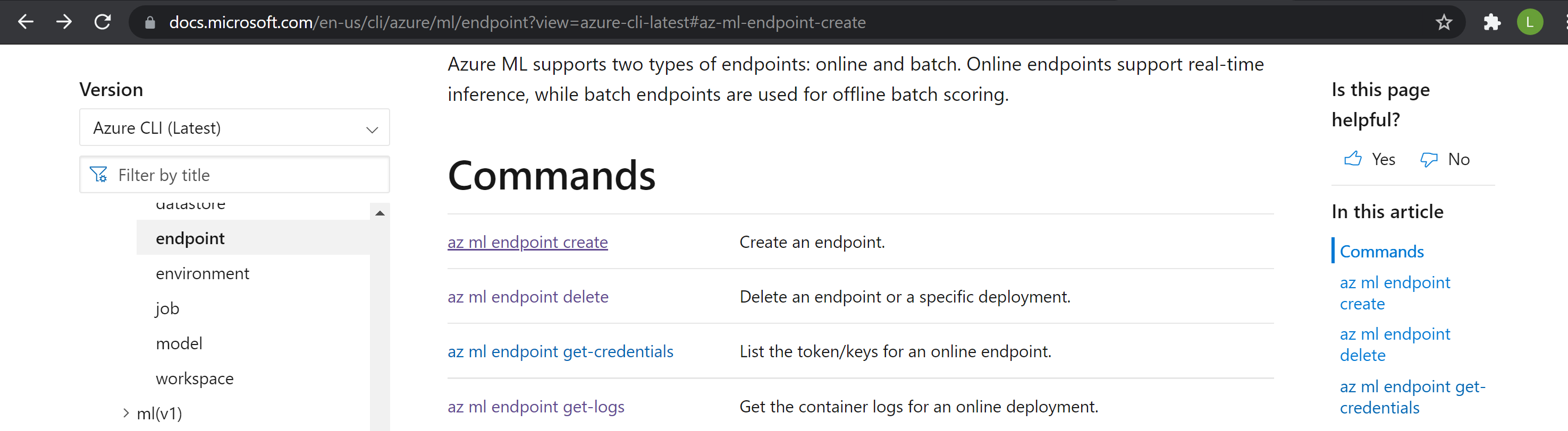 Documentation Links Are Broken · Issue 18764 · Azureazure Cli · Github