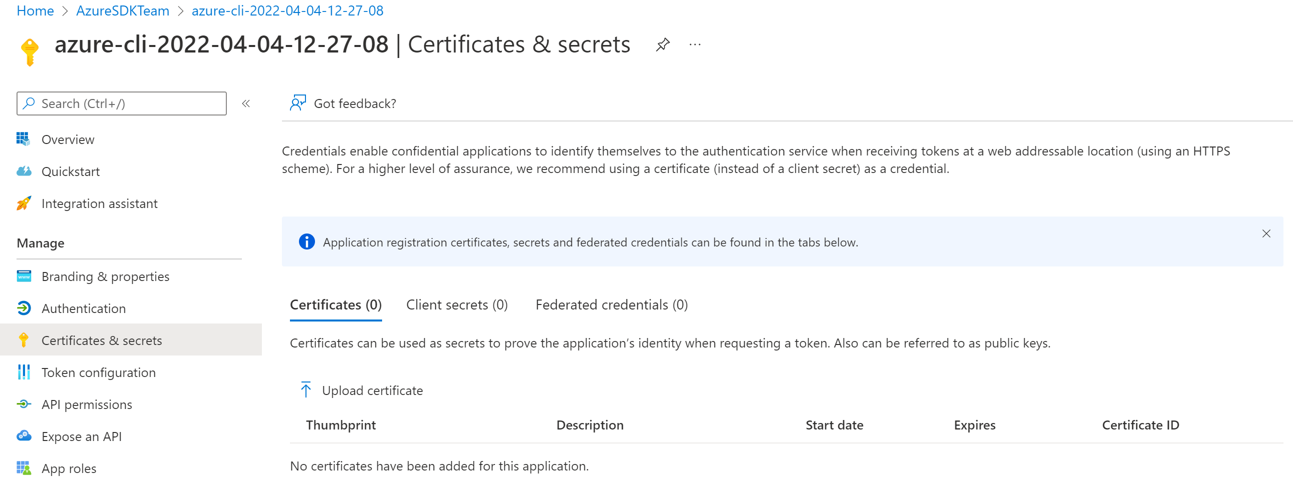 Login With Service Principal Results In Following Error · Issue 21376 · Azureazure Cli · Github