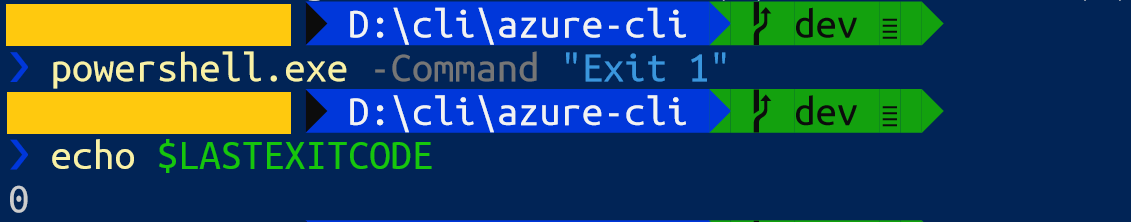 az sql server update -p returns zero exit code when password does not have sufficient complexity ...