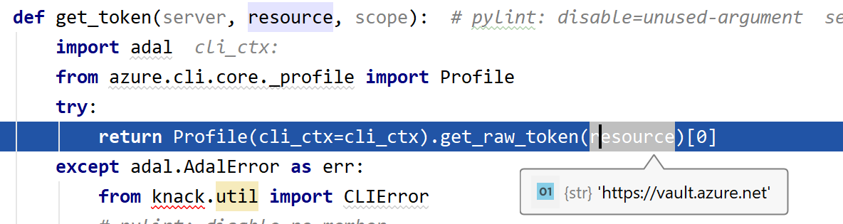 az account get-access-token from command line results into resource not found · Issue #12803 ...