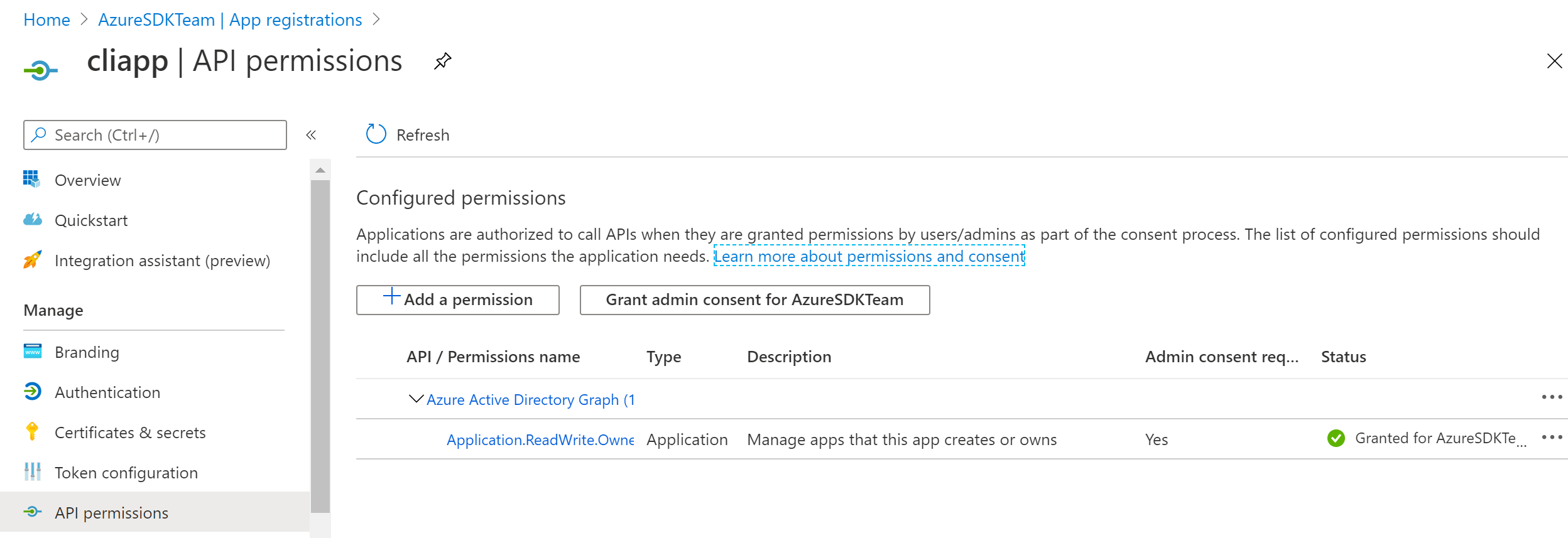 Azure AD permissions needed · Issue #14074 · Azure/azure-cli · GitHub
