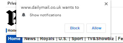dailymail.co.uk: notification popup · Issue #17713 · uBlockOrigin/uAssets · GitHub