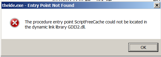 Windows 7: ScriptFreeCache not found in GDI32.dll · Issue #52 · ultimatepp/ultimatepp · GitHub