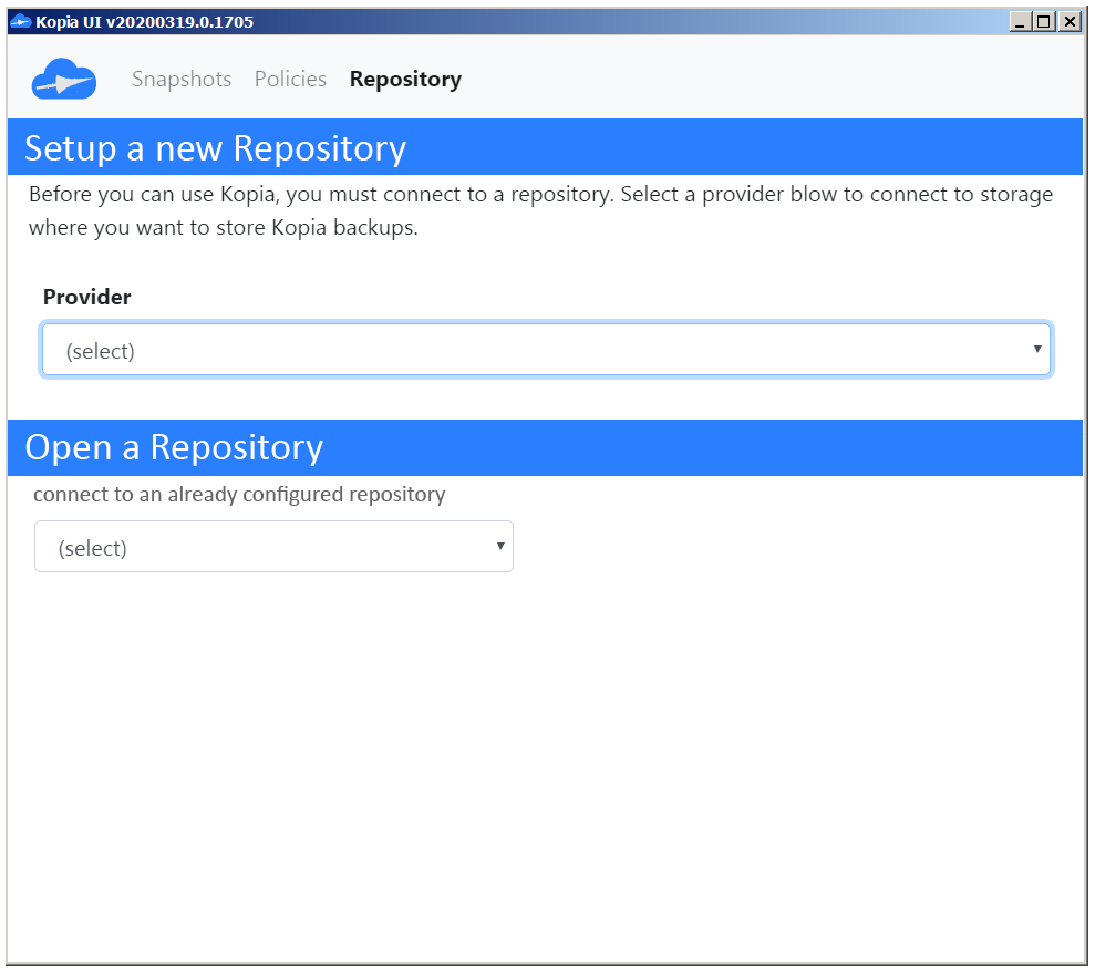 Feature request: Password is useless when encryption is disabled · Issue #381 · kopia/kopia · GitHub