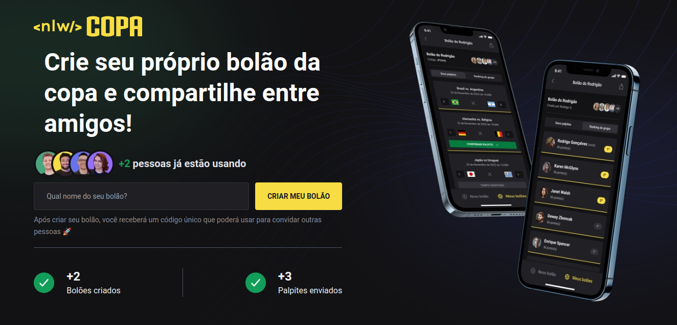 GitHub - FI12LHO/NLW-Copa