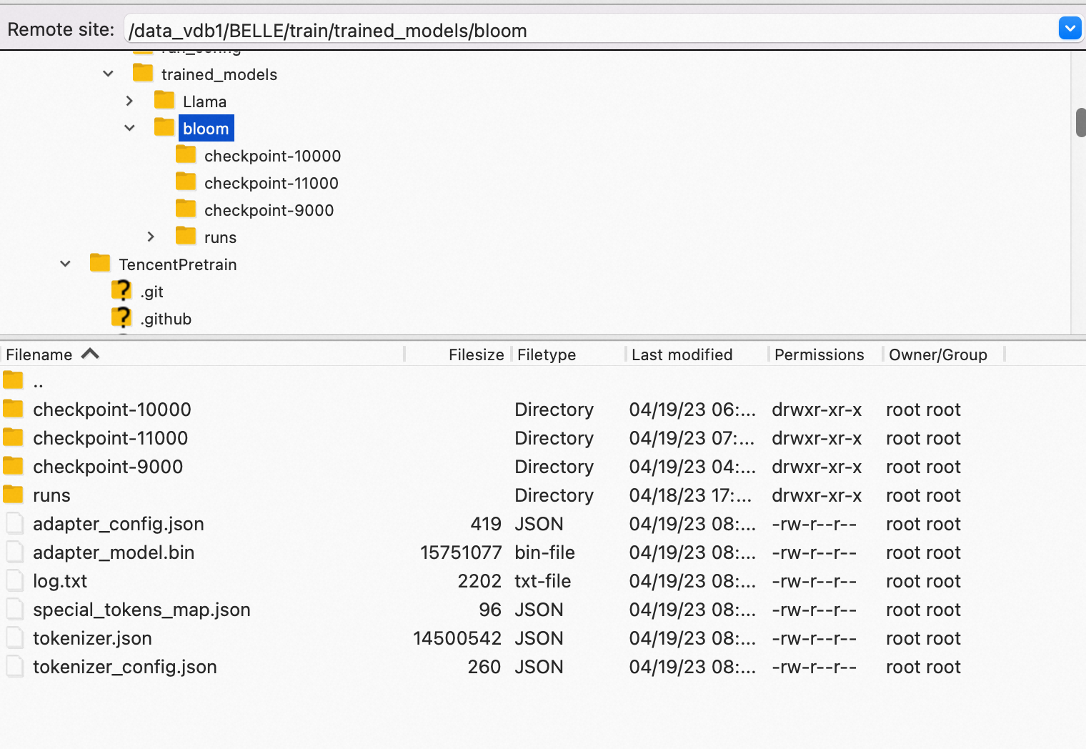 使用lora微调后的模型进行生成时，报错Can't find config.json at trained_models/llama/checkpoint-*** · Issue #131 ...