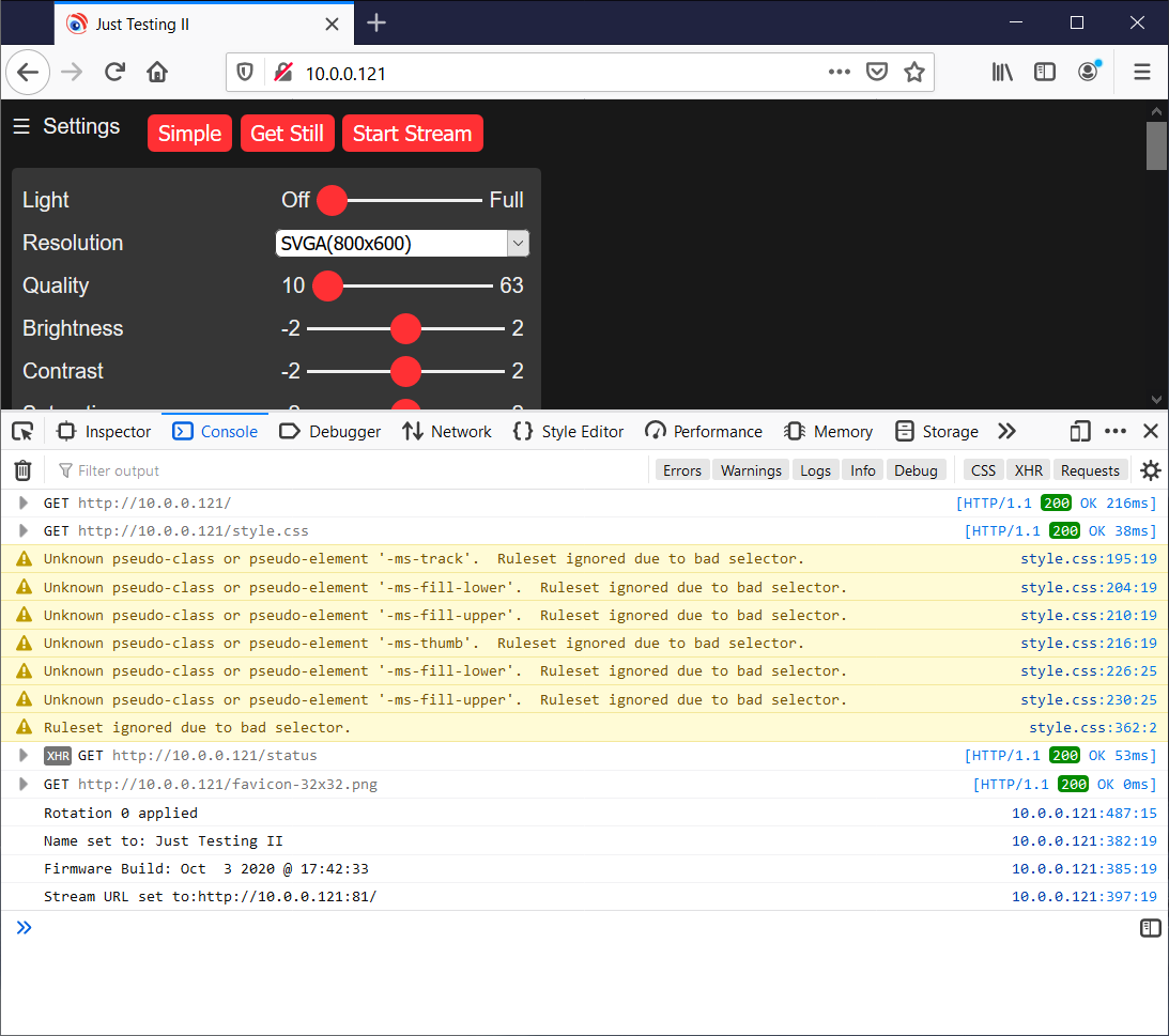 Components-Object deprecated and to be removed · Issue #61 · easytarget/esp32-cam-webserver · GitHub