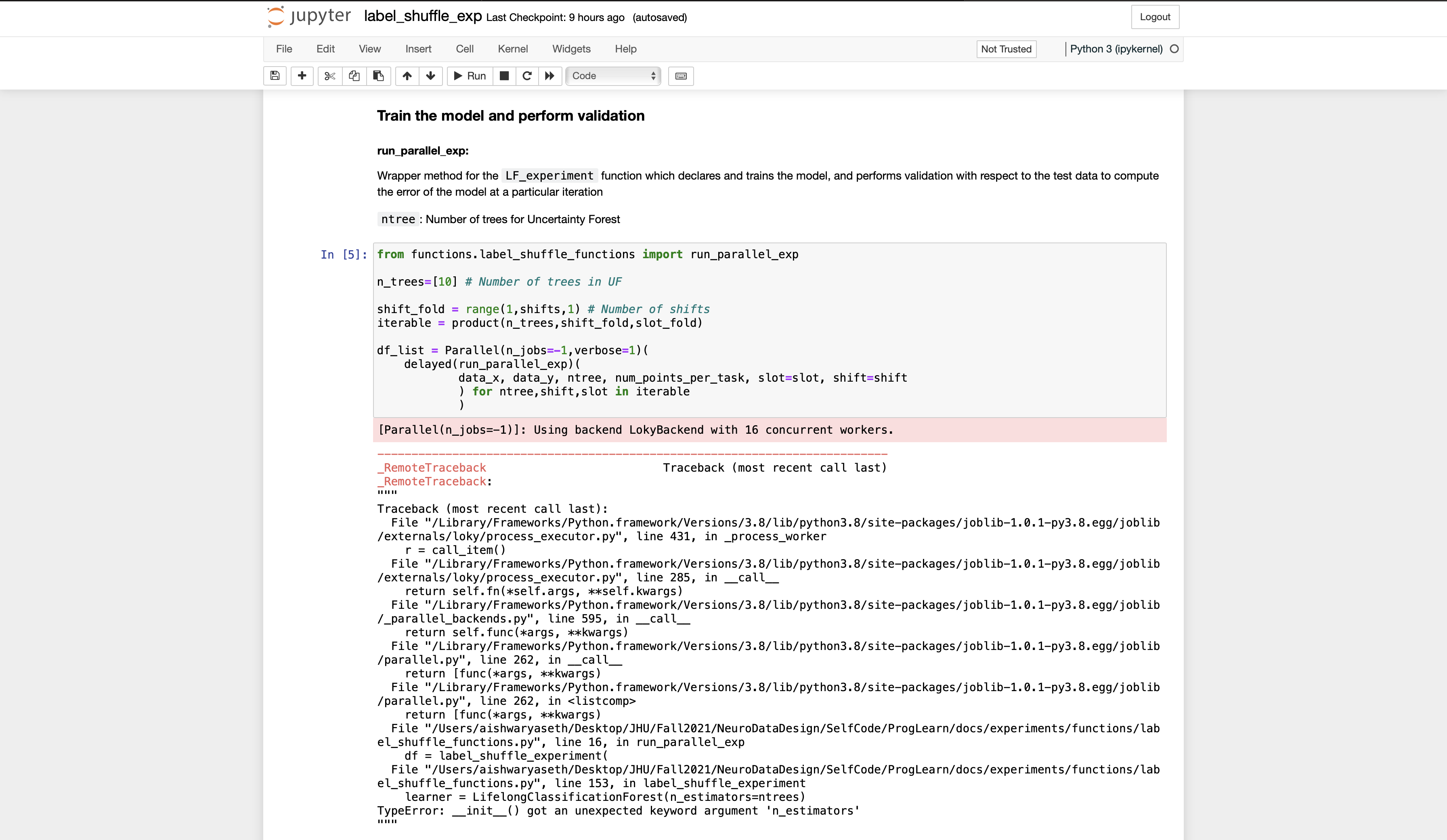Code Compatibility Issues in the Tutorials · Issue #483 · neurodata/ProgLearn · GitHub