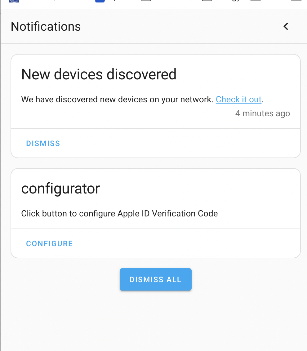 Failed to enter apple 2fa authentication code in the configurator ...