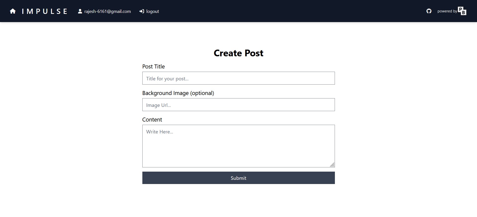 Realtime Blog App Using React Pocketbase 馃挅 路 Pocketbase Pocketbase 路 Discussion 754 路 Github