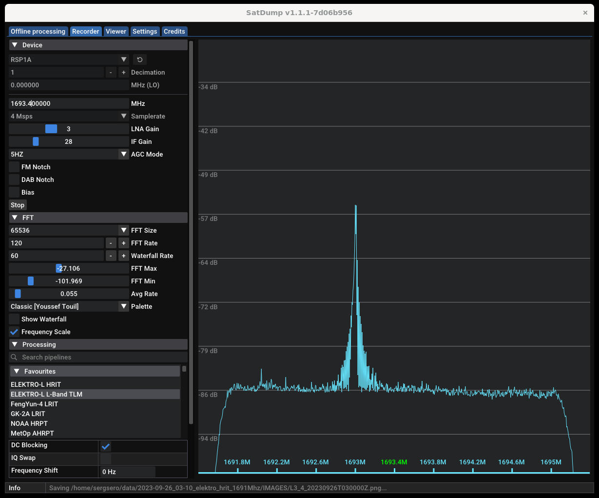 The DC-Blocking issue with Mirics-based sticks · Issue #423 · SatDump/SatDump · GitHub