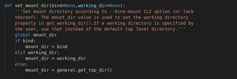 Allow user to set working directory · Issue #523 · tern-tools/tern · GitHub