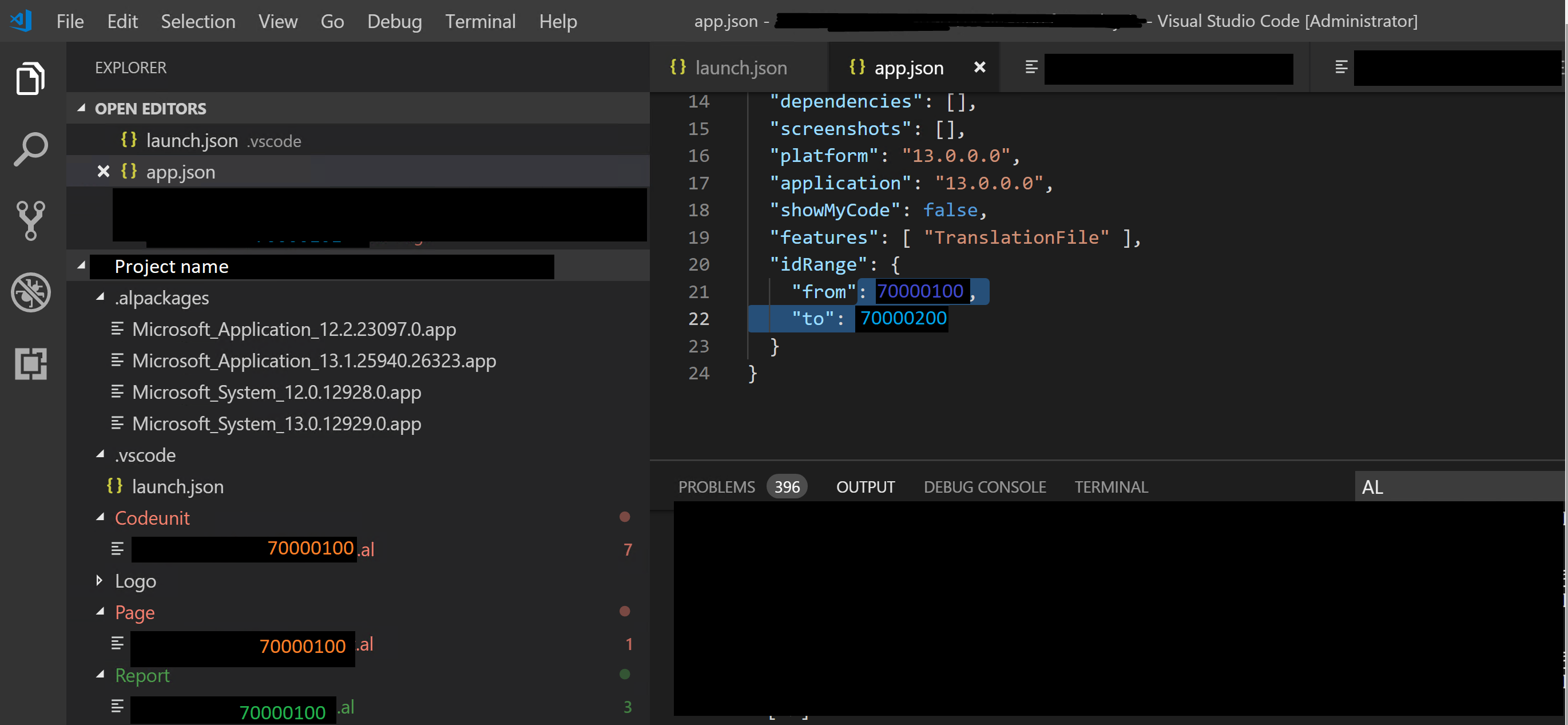 Cannot publish extension for code unit 7000100, report can publish ...
