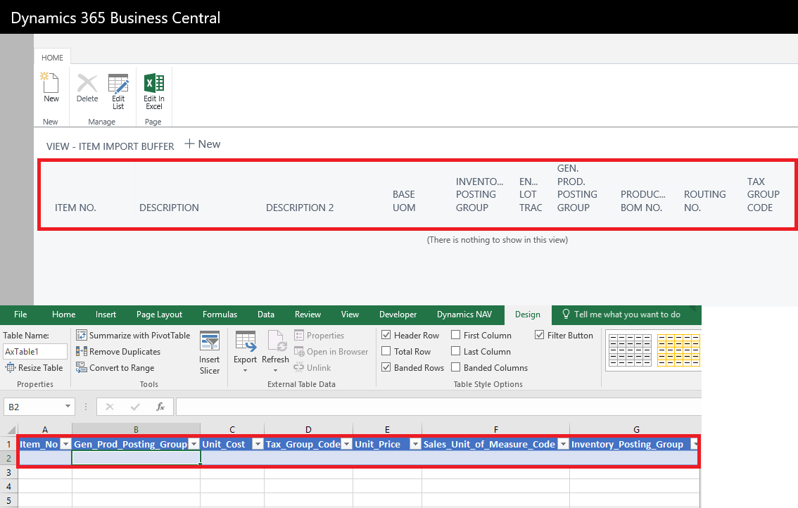 Question - Issue with "Edit in Excel" on business Central · Issue #2727 ...