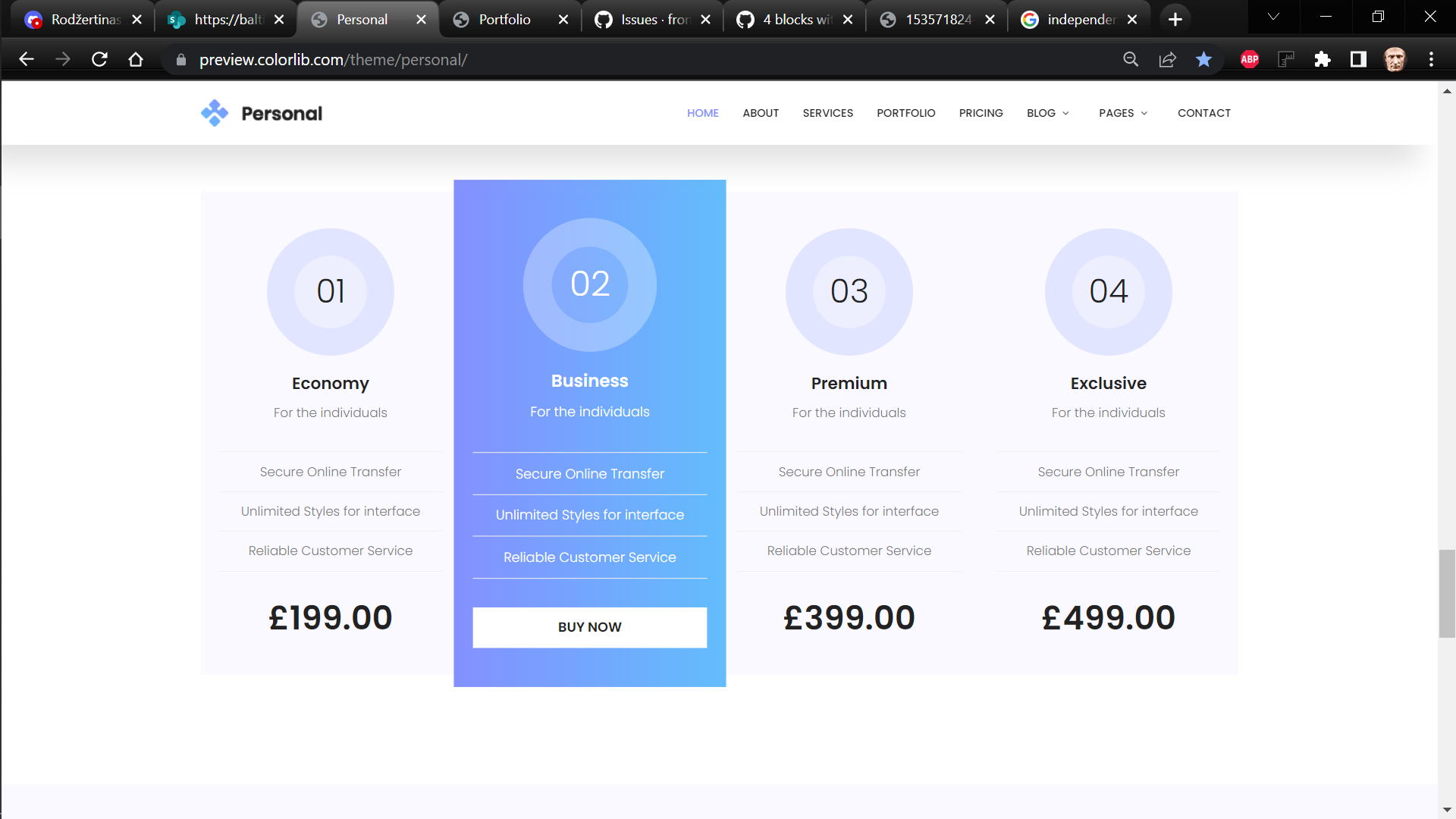 4 blocks with prices > Functionality · Issue #35 · front-end-by ...