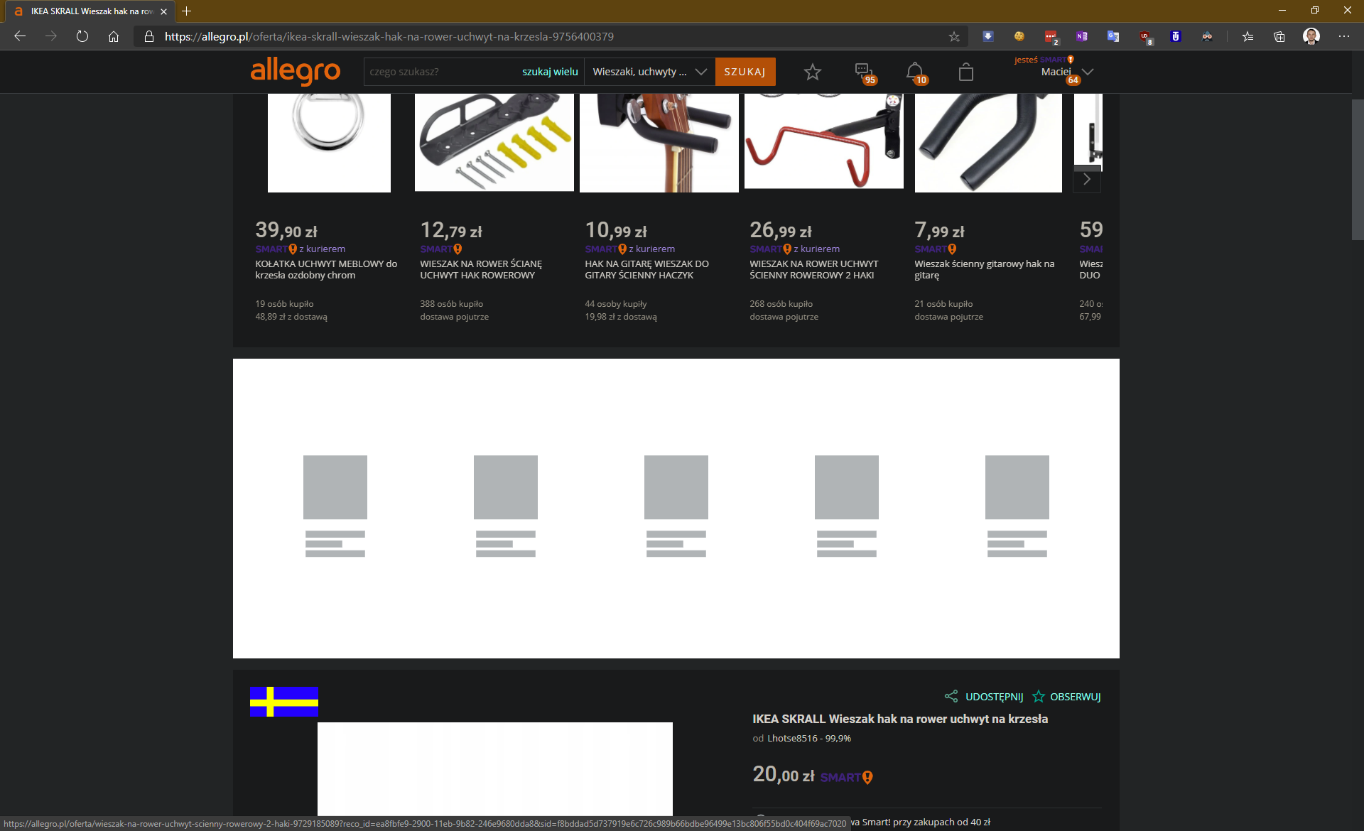 [BUG] On allegro.pl darkreader prevent to properly load page. · Issue #4162 · darkreader ...