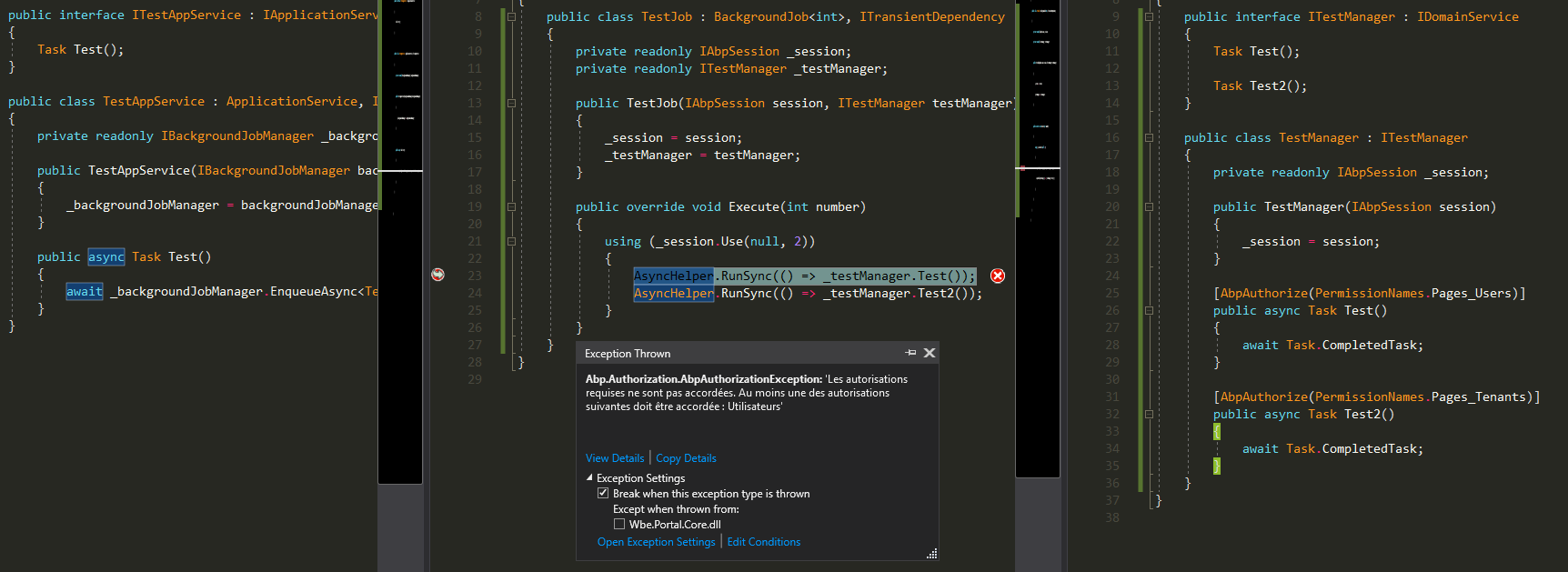 Permissions Checks from Session.Use · Issue #4026 · aspnetboilerplate/aspnetboilerplate · GitHub