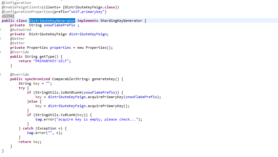 How to use self-development keygenerator · Issue #2704 · apache ...